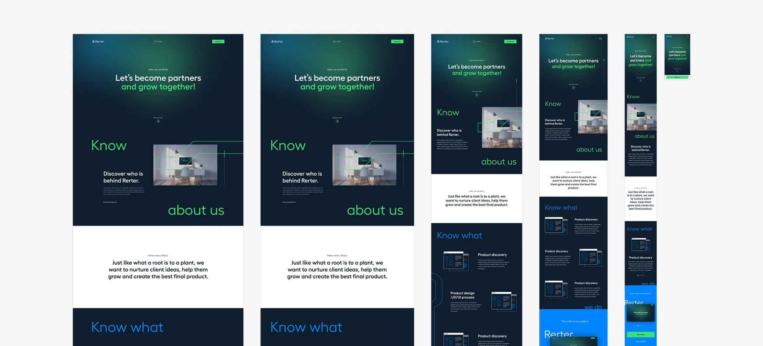 Rerter - We build your ideas from the roots