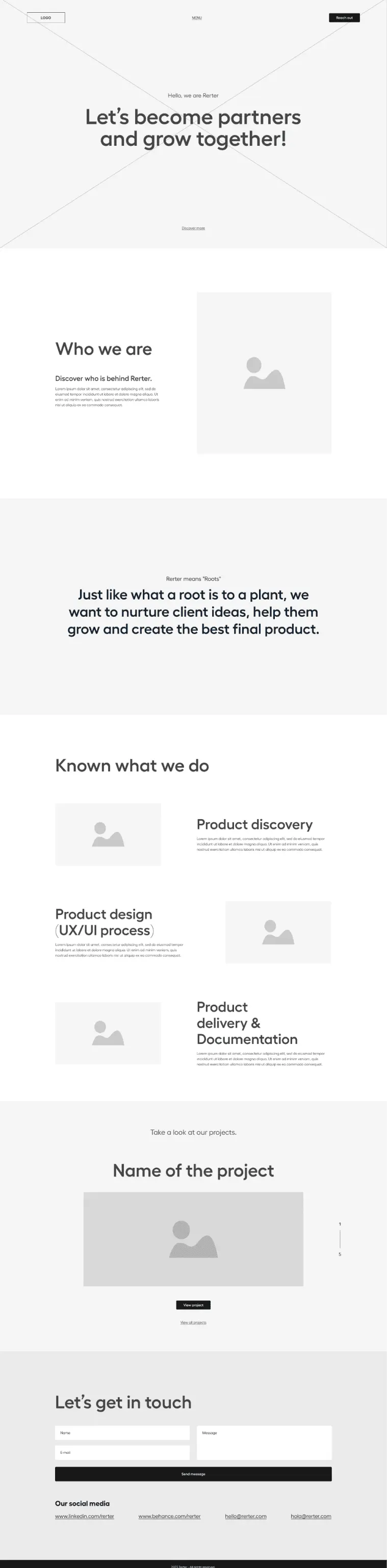 Rerter - We build your ideas from the roots